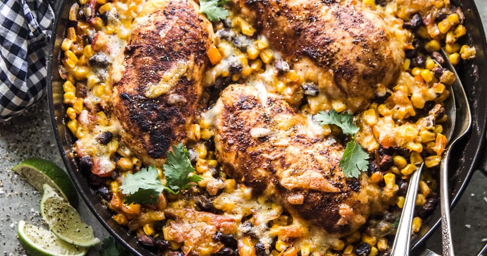 Easy Cowboy Skillet Chicken | Punchfork