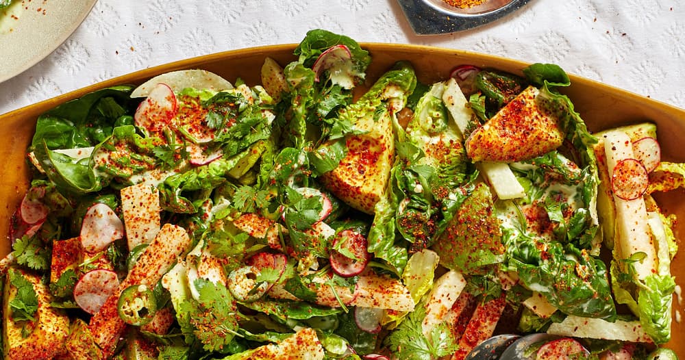 Pear and Avocado Salad with Tajín | Punchfork
