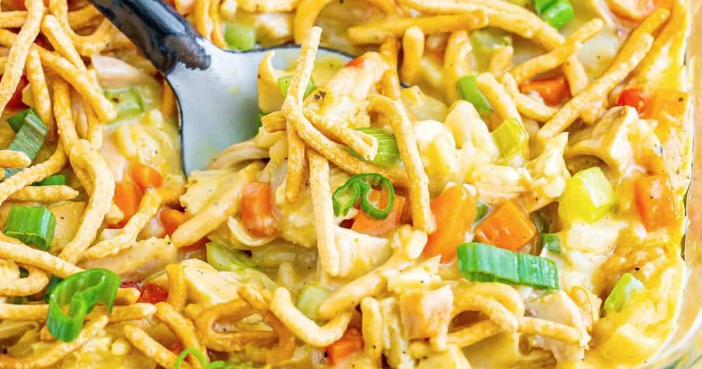 Chicken Chow Mein Casserole | Punchfork