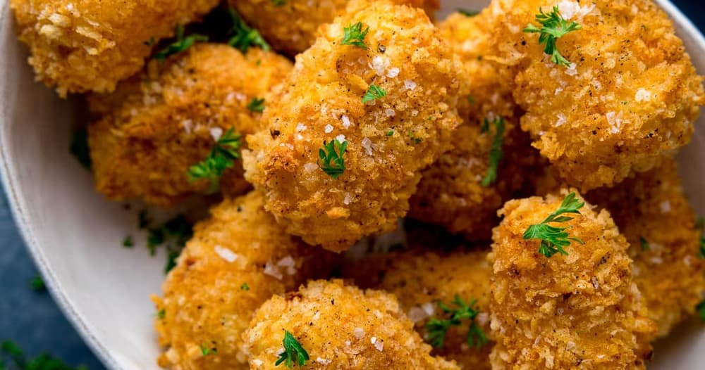 Baked Cheesy Potato Croquettes | Punchfork