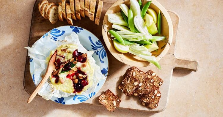 Baked Camembert with Cherry Jam | Punchfork