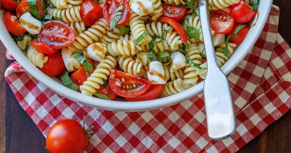 Caprese Pasta Salad | Punchfork