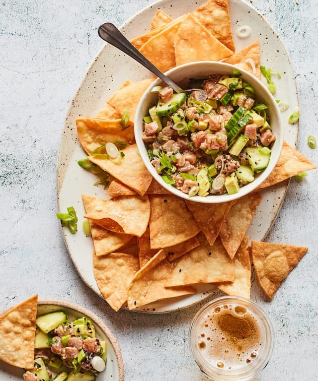 Cucumber Avocado Ahi Ceviche | Punchfork