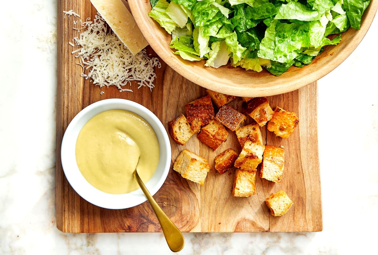 The Secret to Perfect Homemade Caesar Dressing-revealed | Punchfork
