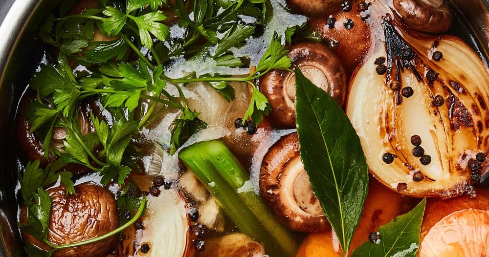 Instant Pot Vegetable Stock | Punchfork