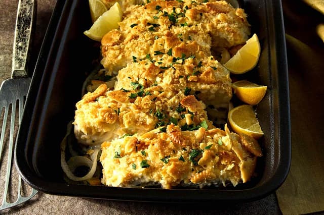 Alaskan Halibut Olympia | Punchfork