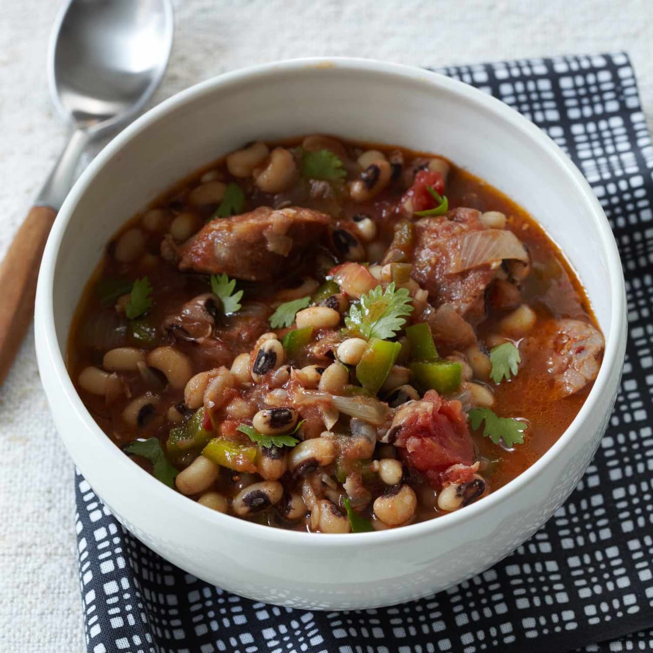 Black-Eyed Pea Stew with Sausage | Punchfork
