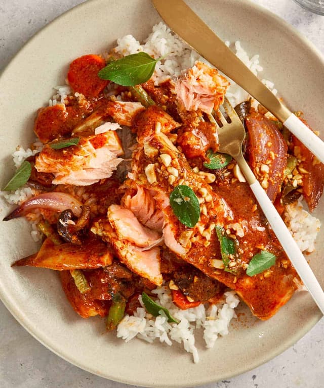 Salmon Panang Curry | Punchfork