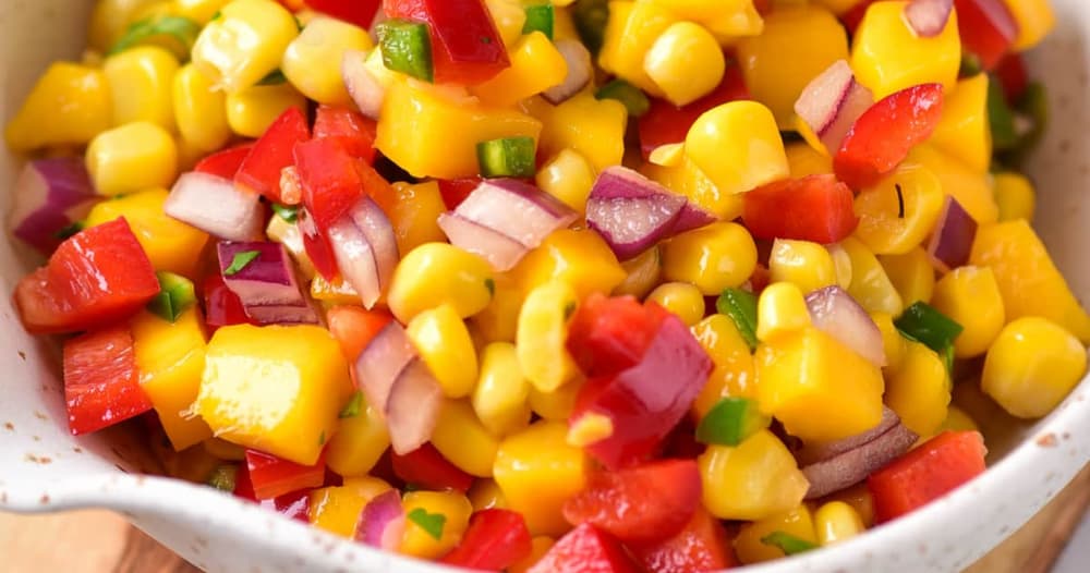 Mango Corn Salsa | Punchfork