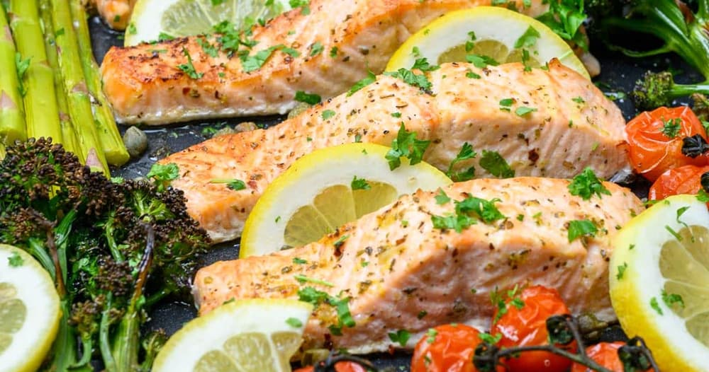 Easy Salmon Traybake | Punchfork