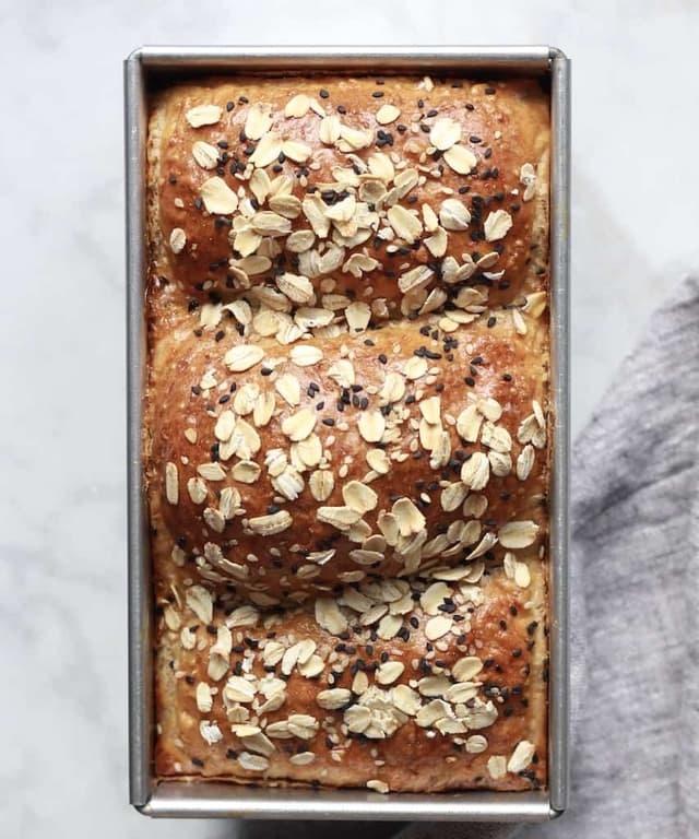 Homemade Chia Oat Whole Wheat Bread | Punchfork