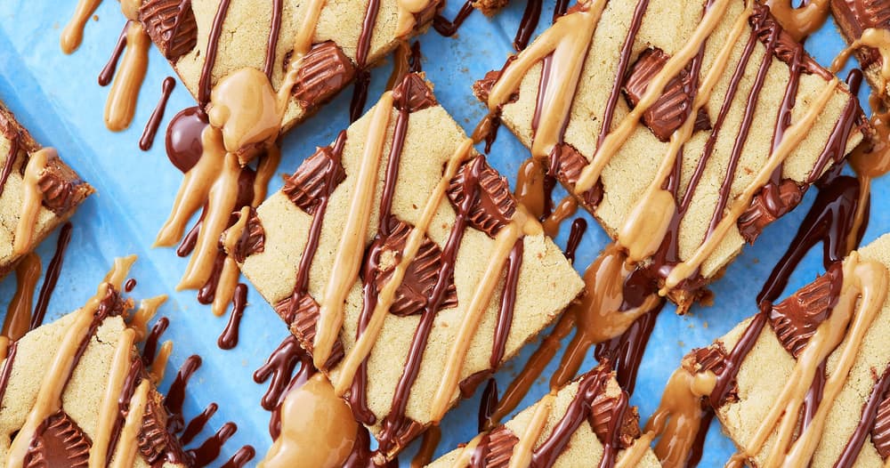 Reese's Peanut Butter Blondies | Punchfork