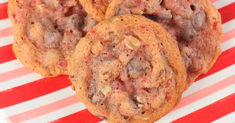 Cherry Chocolate Chip Cookies | Punchfork