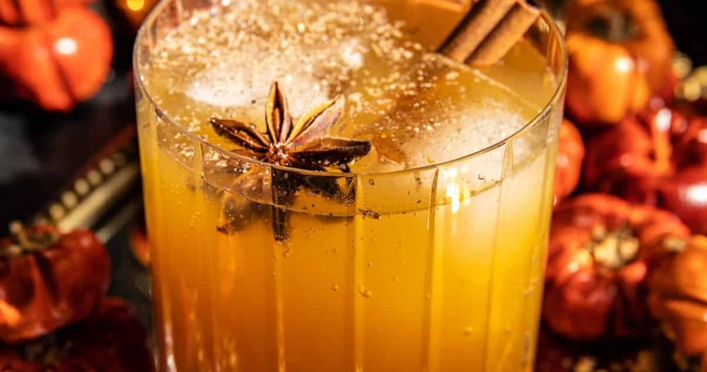 Spicy Bourbon Pumpkin Smash | Punchfork