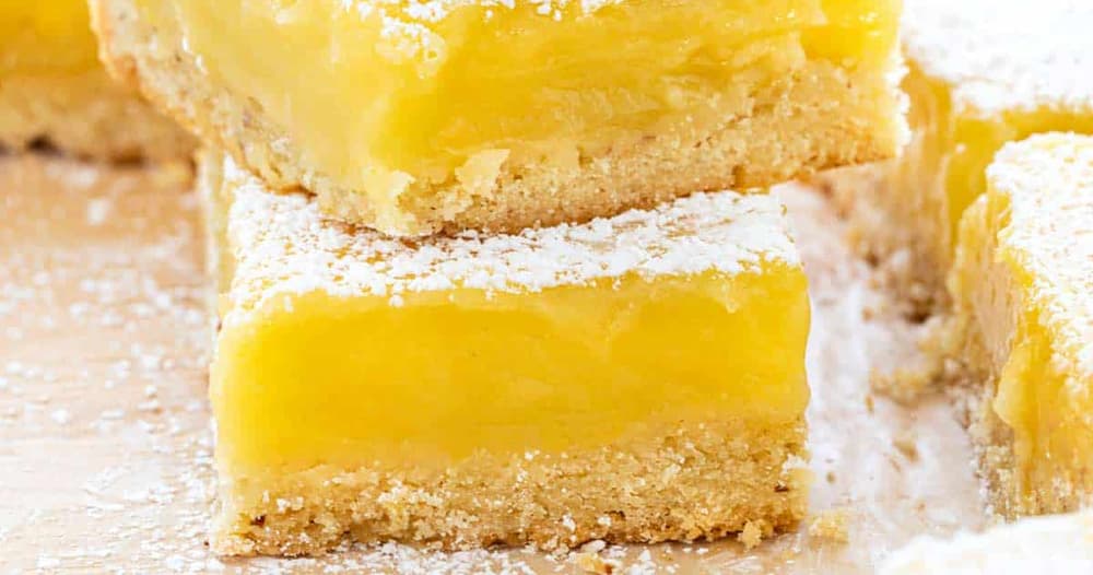 Classic Lemon Bars | Punchfork