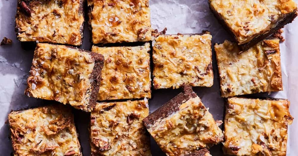 Magic Bar Brownies | Punchfork