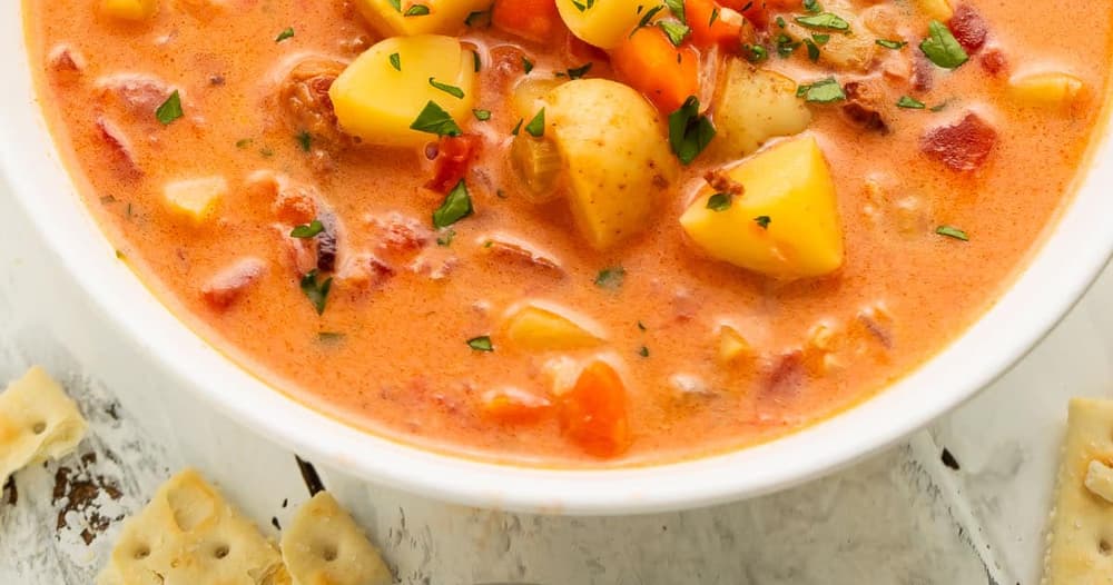 Manhattan Clam Chowder | Punchfork