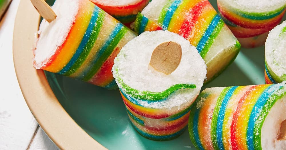 Rainbow Candy Pops Punchfork