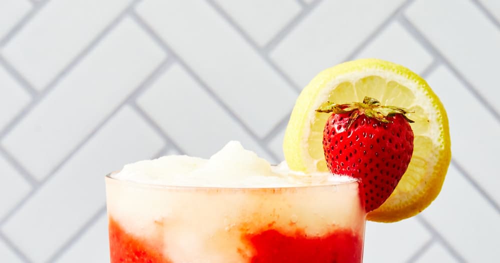 Layered Ombre Lemonade Drops | Punchfork