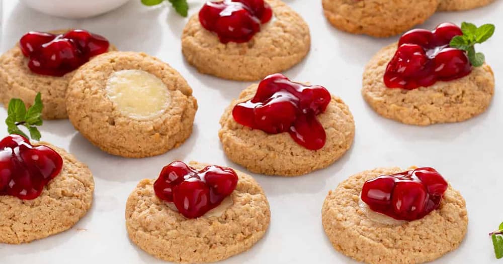 Cherry Cheesecake Cookies | Punchfork