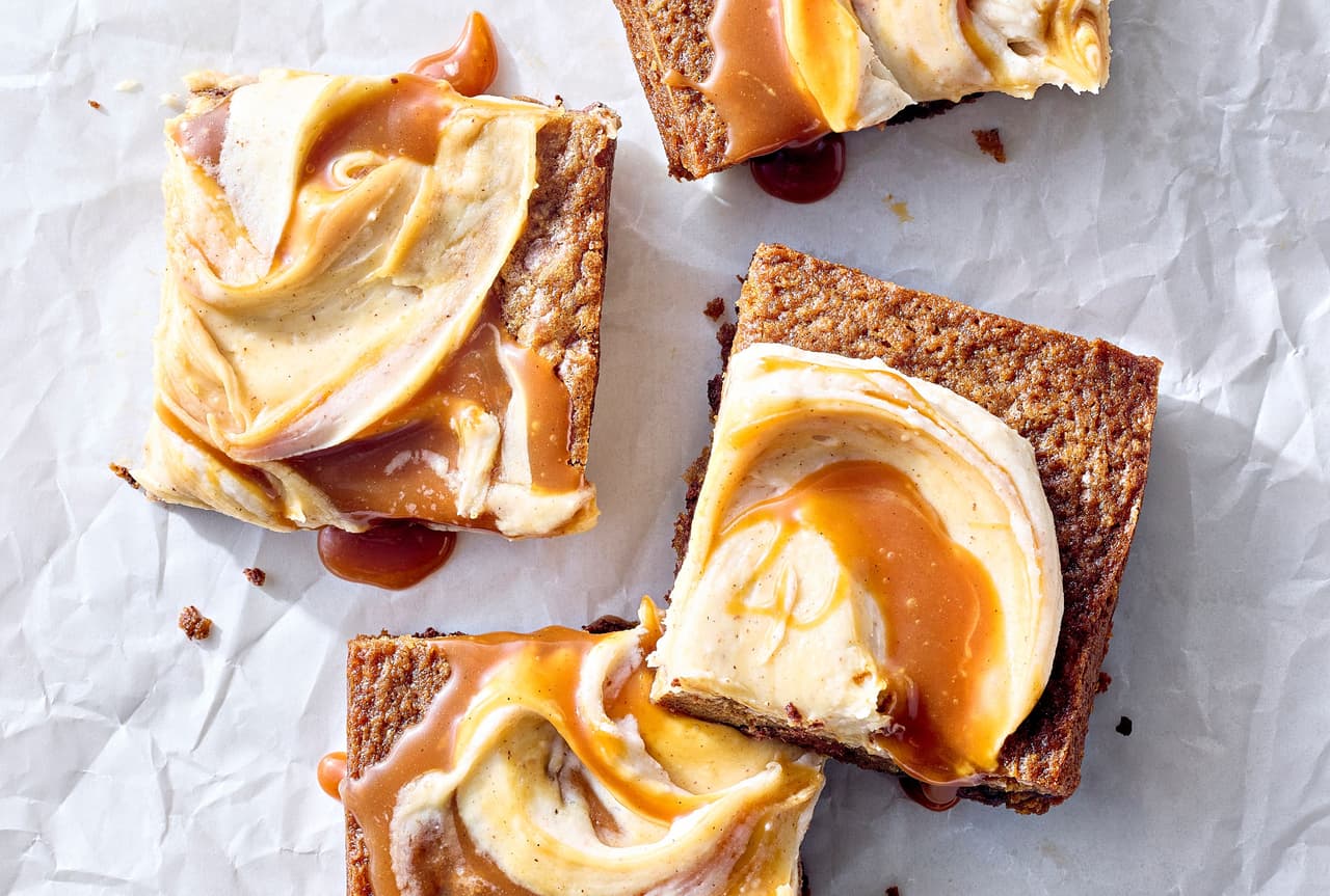 Cardamom-Brown Butter Blondies | Punchfork