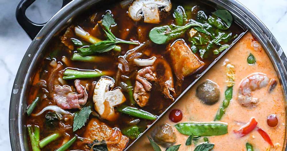 Red Curry Hot Pot at Home | Punchfork