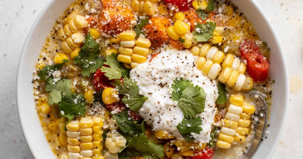 Sweet Potato Corn Chowder | Punchfork