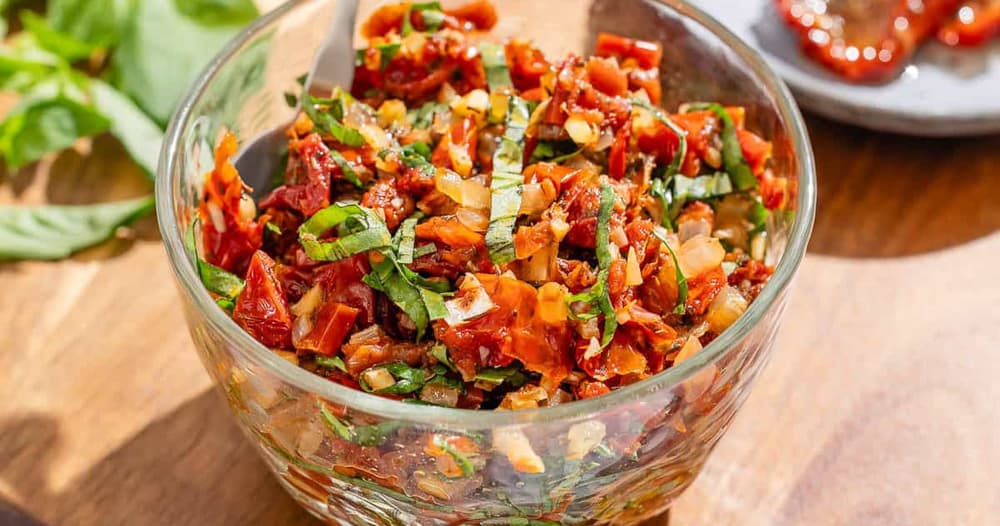 Sun Dried Tomato Spread | Punchfork