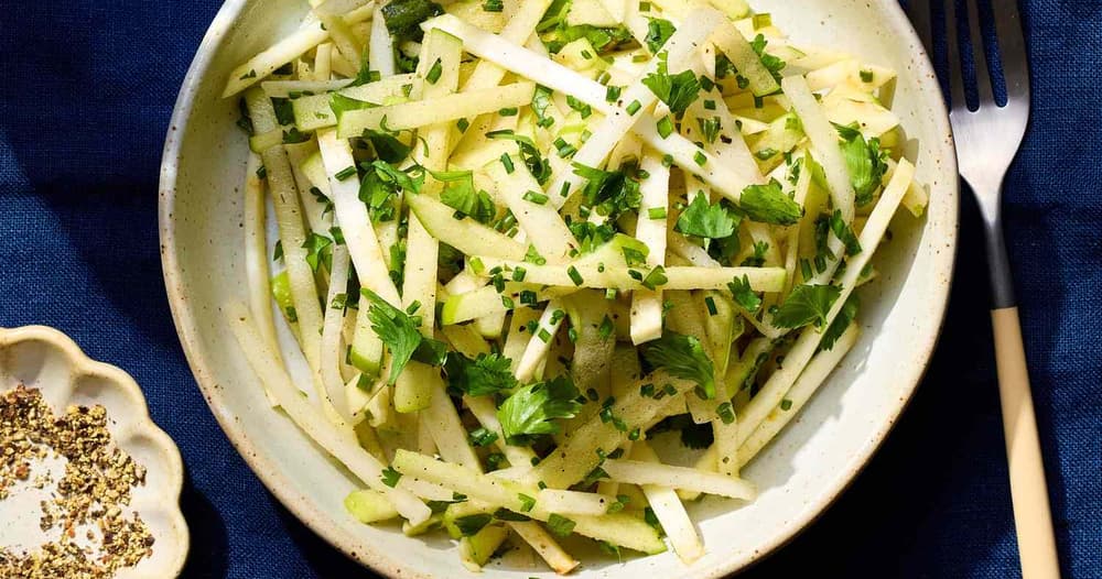 Celery Root and Apple Slaw | Punchfork