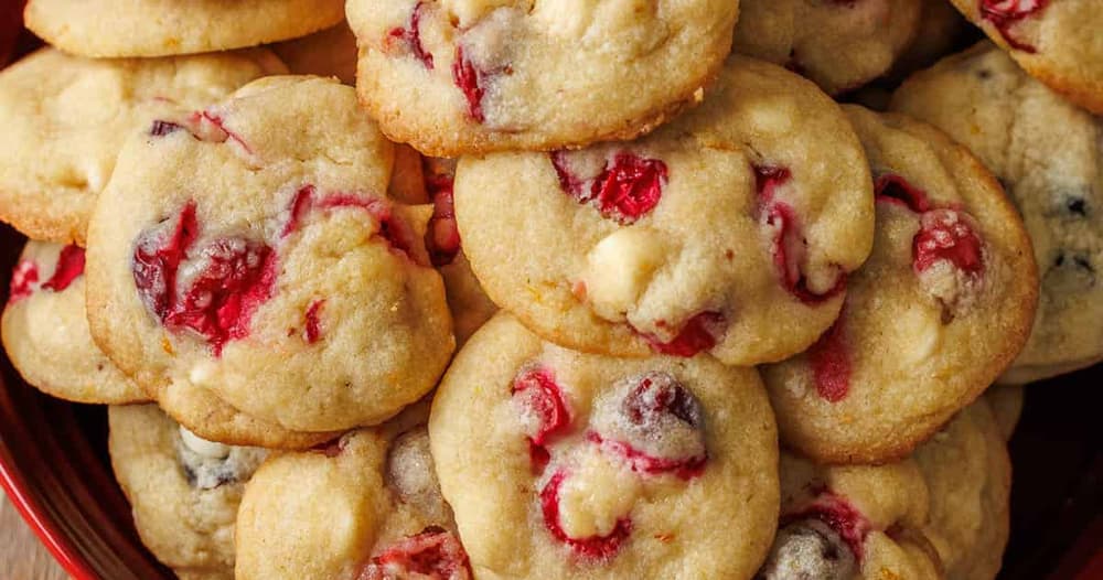 White Chocolate Cranberry Cookies | Punchfork