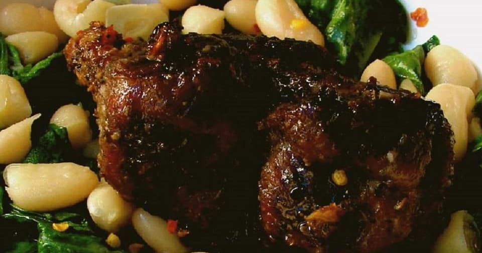 Chef John's Pork and Beans and Greens | Punchfork