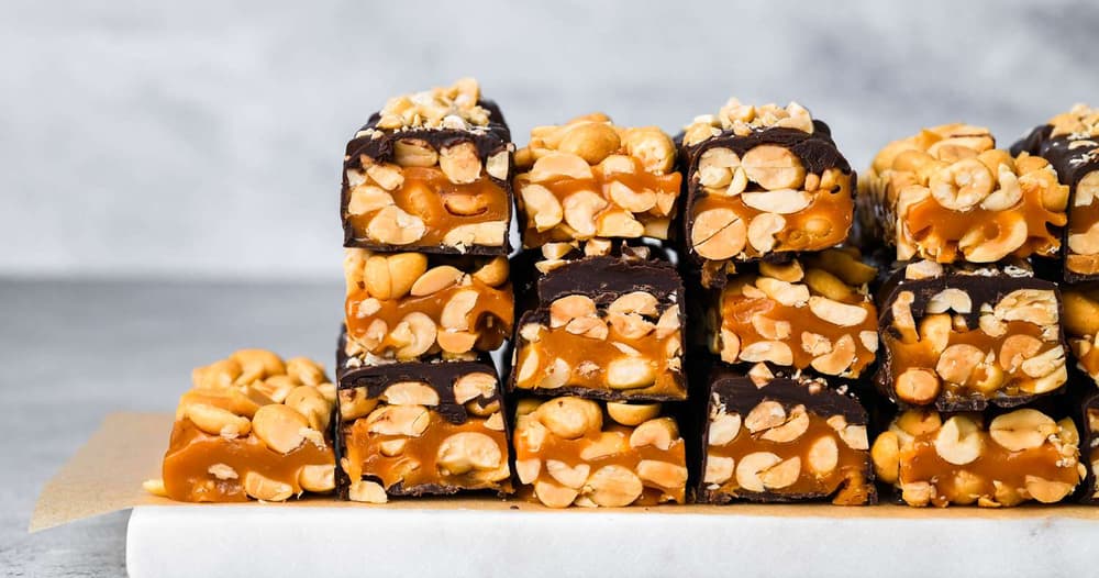 Copycat Payday Bars | Punchfork