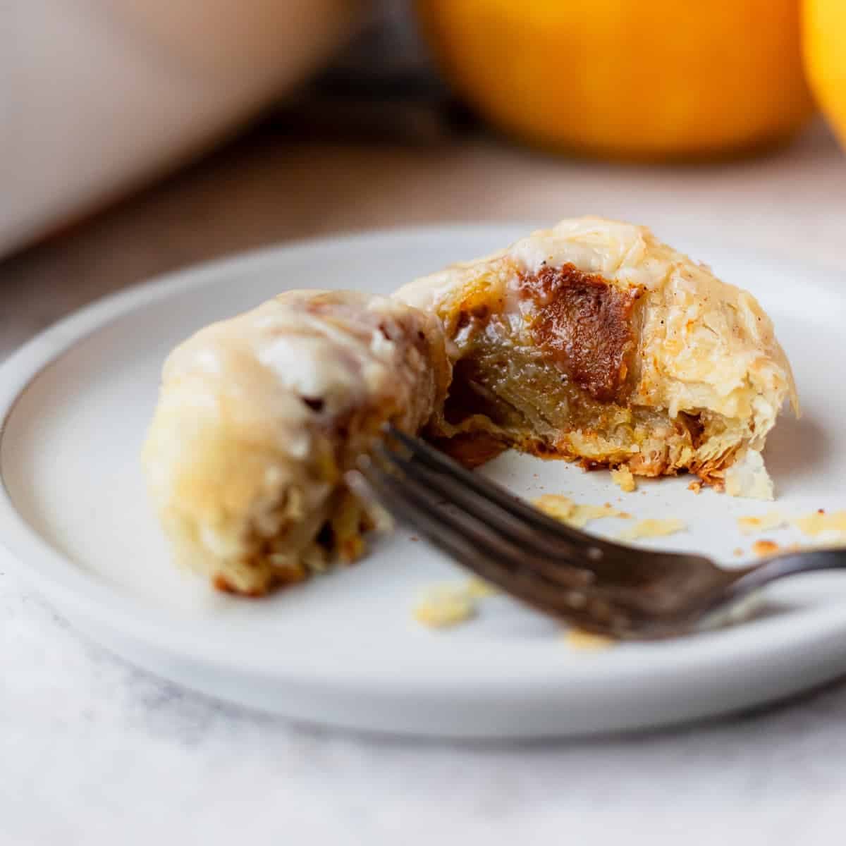 Puff Pastry Pumpkin Rolls | Punchfork