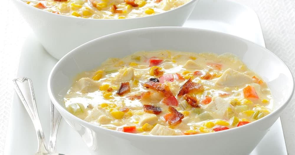 Easy Chicken Corn Chowder | Punchfork