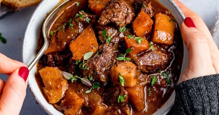 Slow Cooked Scottish Beef Stew | Punchfork