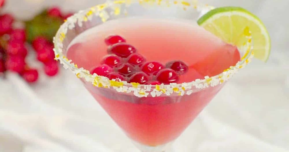 Cranberry Cosmopolitan Mocktail | Punchfork