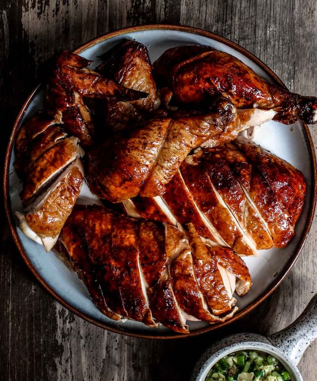 Oven Roasted Five Spice Peking Chicken | Punchfork