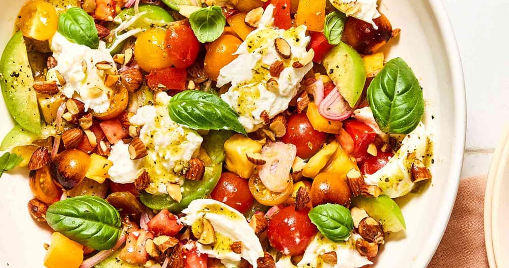 Tomato and Tomatillo Salad | Punchfork