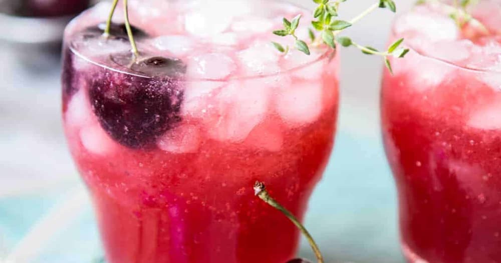 Ginger Beer Cherry Vodka Soda | Punchfork