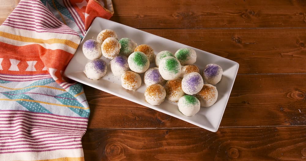King Cake Truffles | Punchfork