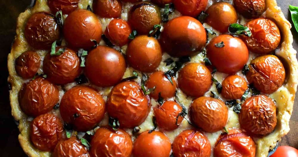 Cherry Tomato Tart | Punchfork