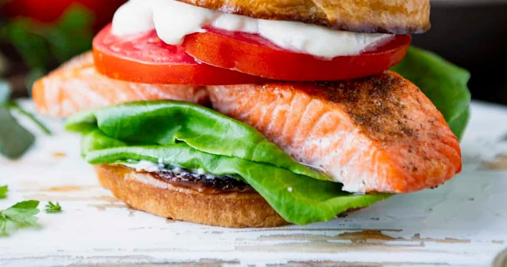 Salmon Sandwich | Punchfork