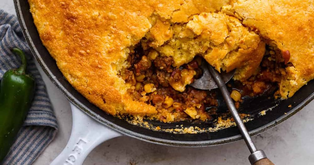Cowboy Cornbread Casserole | Punchfork