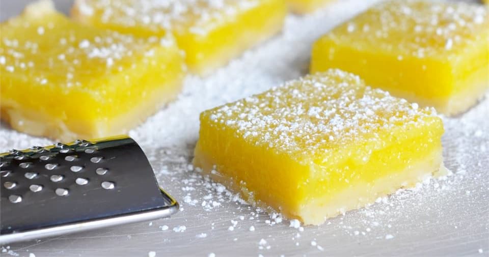 Lemon Pie Bars | Punchfork