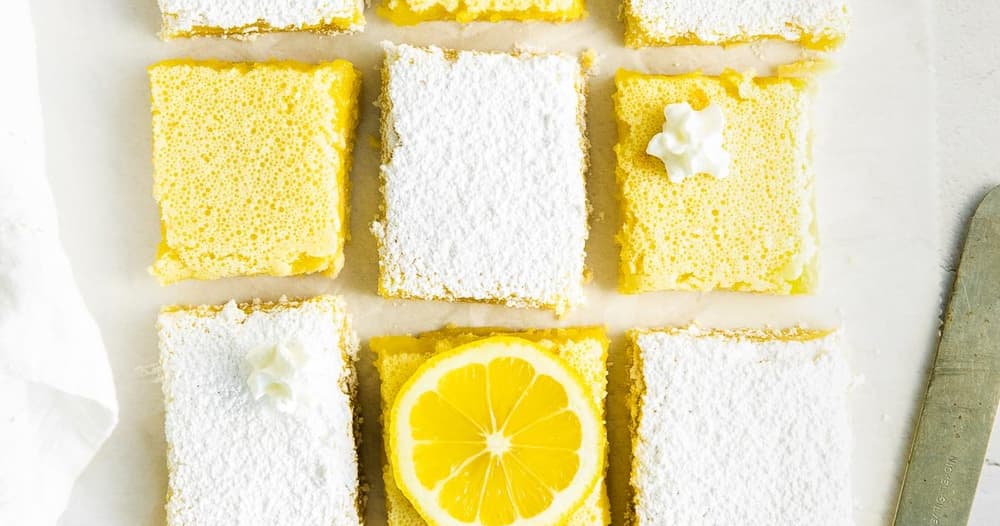 Classic Lemon Bars with Shortbread Crust | Punchfork