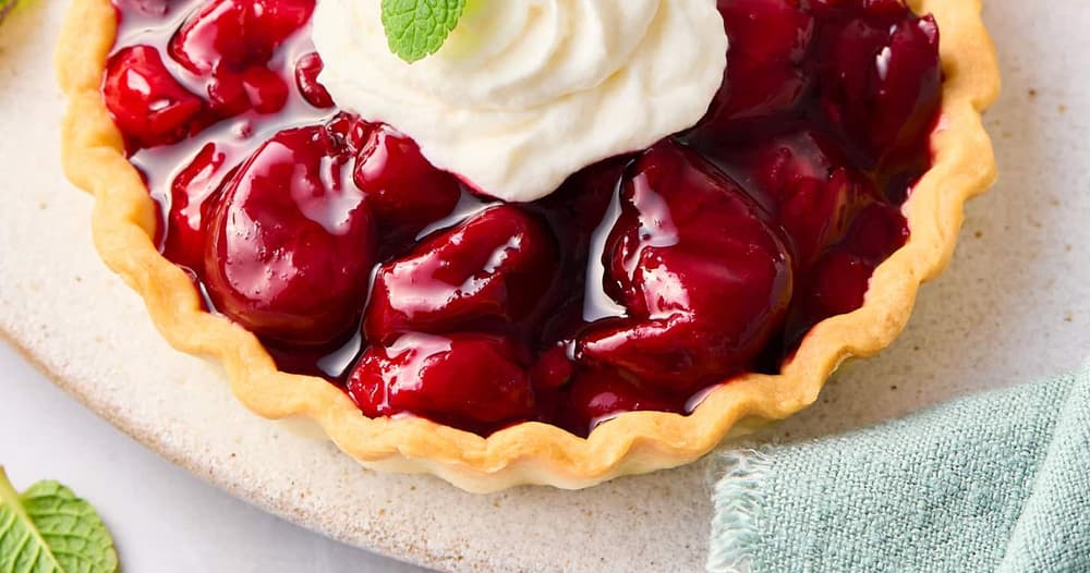 Mini Cherry Tarts | Punchfork