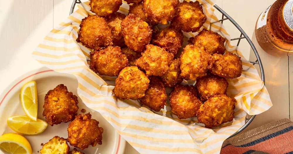 Creamed-Corn Hush Puppies | Punchfork