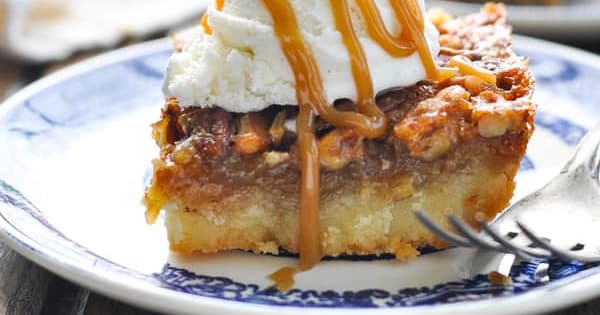 Easy Pecan Pie Bars | Punchfork