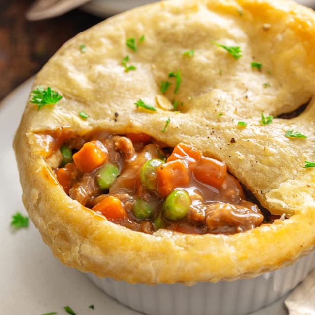 Individual Beef Pot Pies | Punchfork