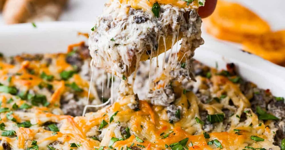 Stuffed Mushroom Dip | Punchfork